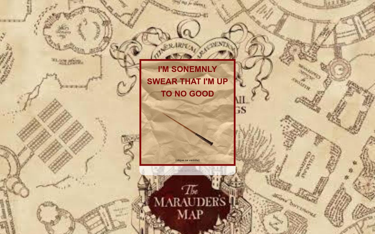 marauders map
